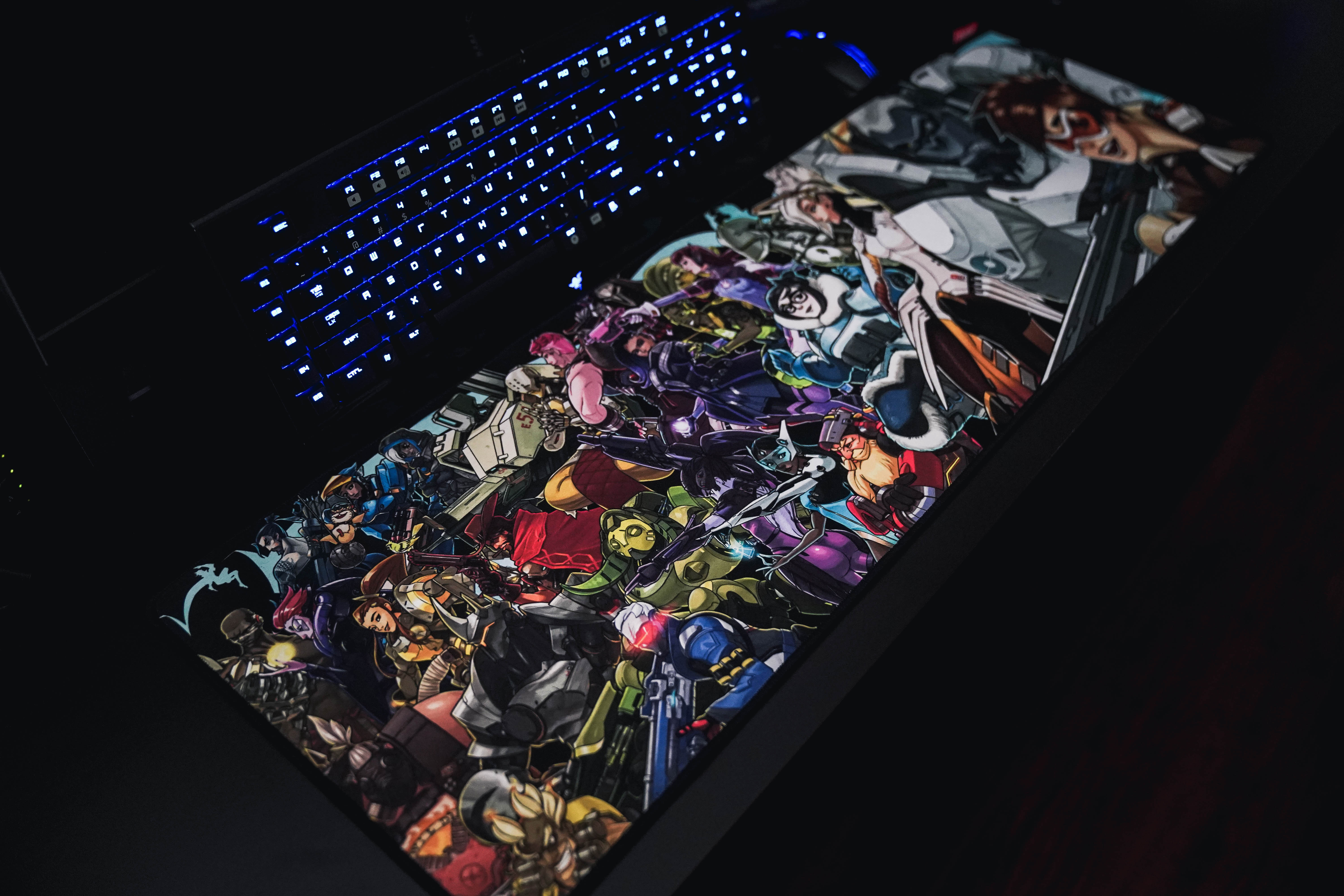Overwatch Extended Mouse Pad - HeartBeat Los Angeles
