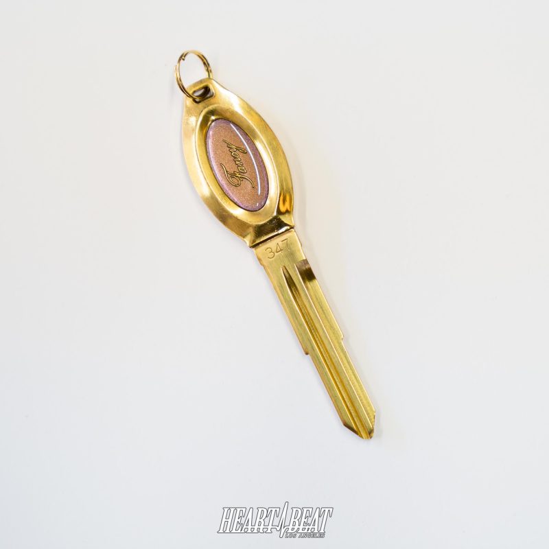 Gold Fancy Key Blank - HeartBeat Los Angeles