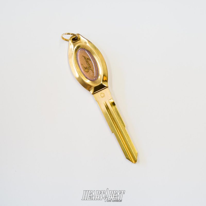 Gold Fancy Key Blank - HeartBeat Los Angeles